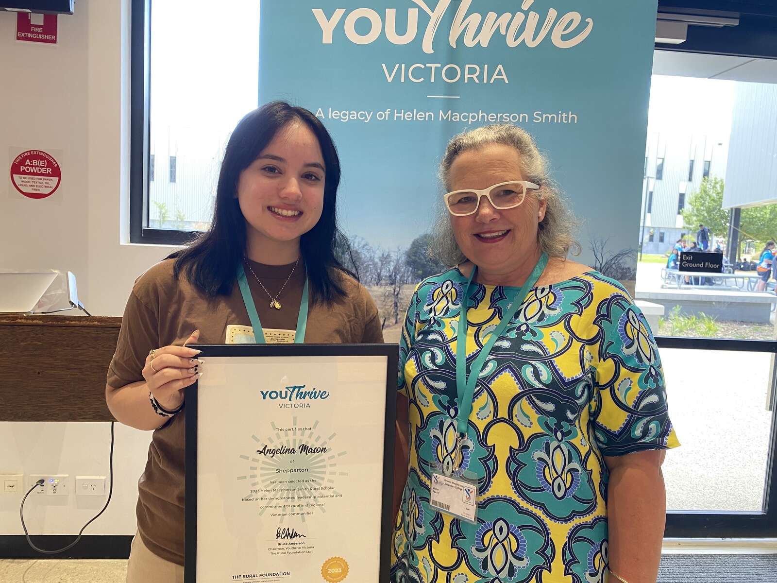 GSSC graduate Angelina Mason receives 2023 Helen Macpherson Smith rural ...