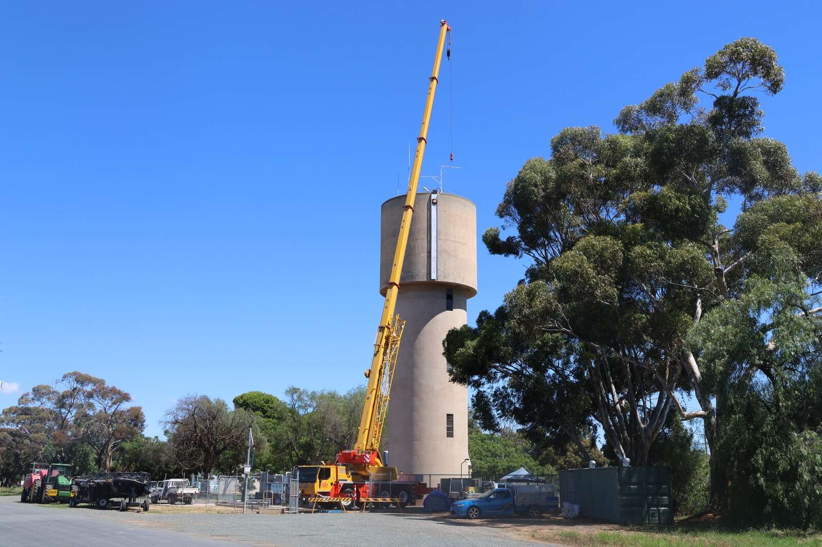 Water tower work | Riverine Herald