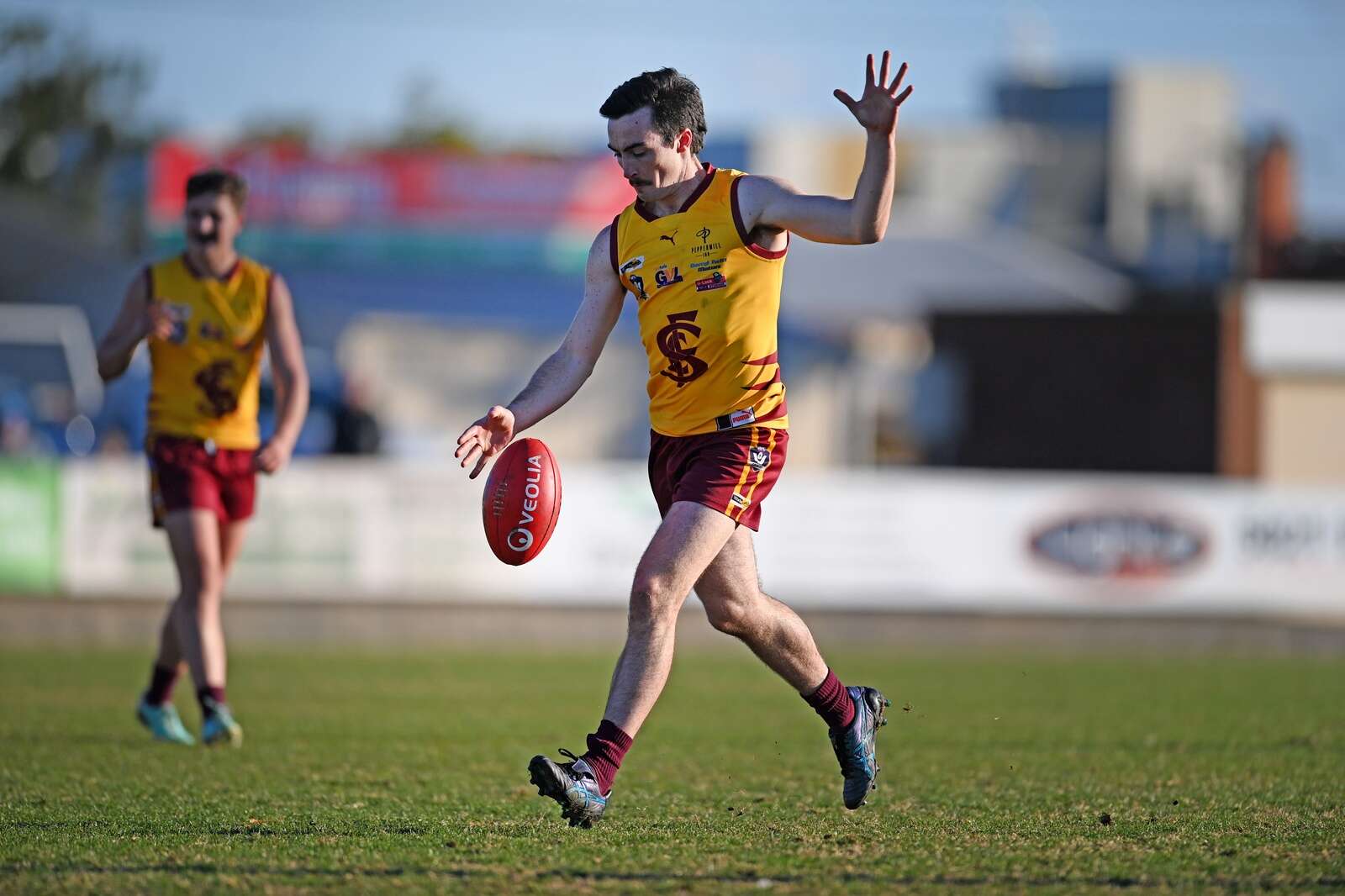 Gallery | Six-shooter Smith fires bullets at Shepparton United hearts ...