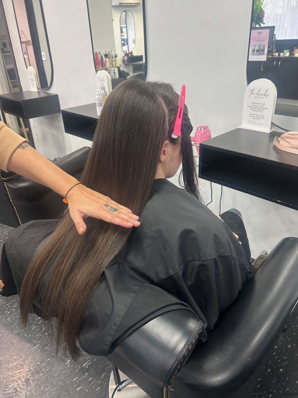 April cuts hair to help others | Benalla Ensign