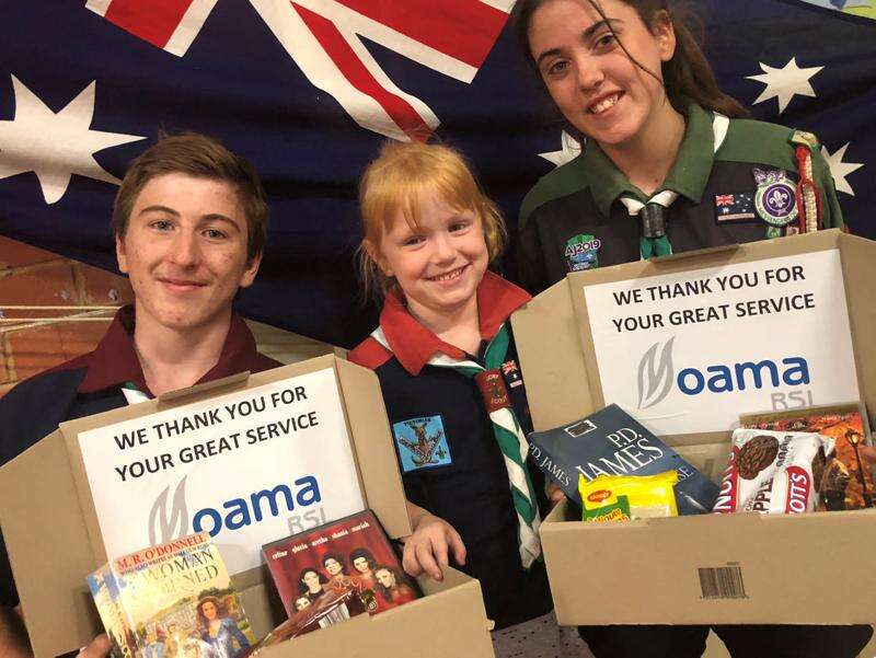 They scouted around to deliver our troops care | Riverine Herald