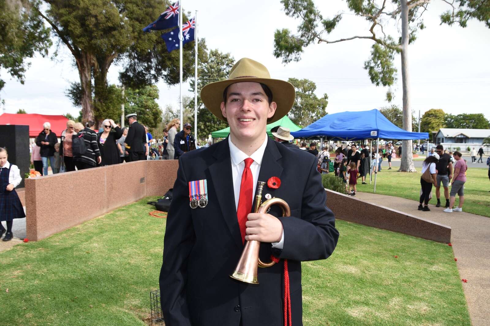 Anzac Day 2025 | Lewis Brown hits all the high notes | Dairy News Australia