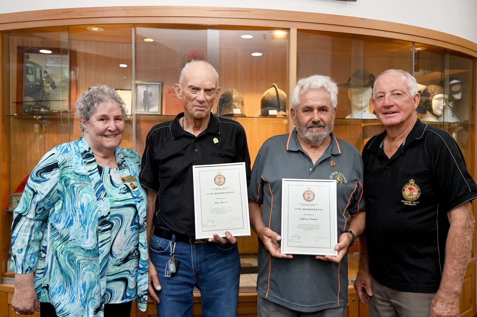 Vietnam veterans honoured with life membership | Benalla Ensign