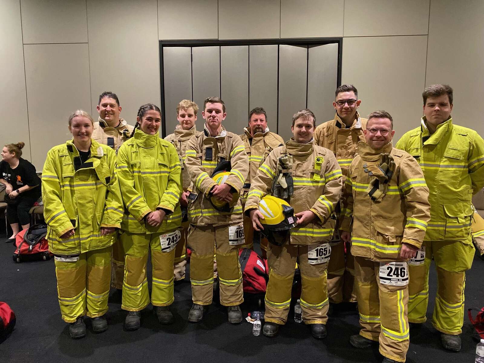 Movin’ on up: Echuca CFA members climb 28 flights of stairs | Riverine ...