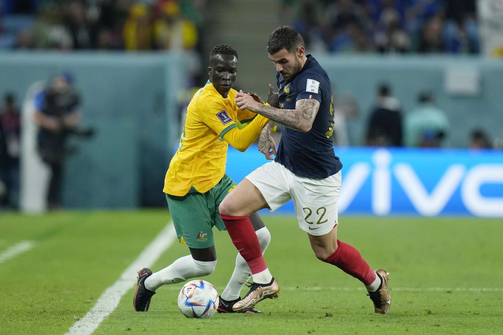 Garang Kuol makes Socceroos history in World Cup debut | Cobram Courier