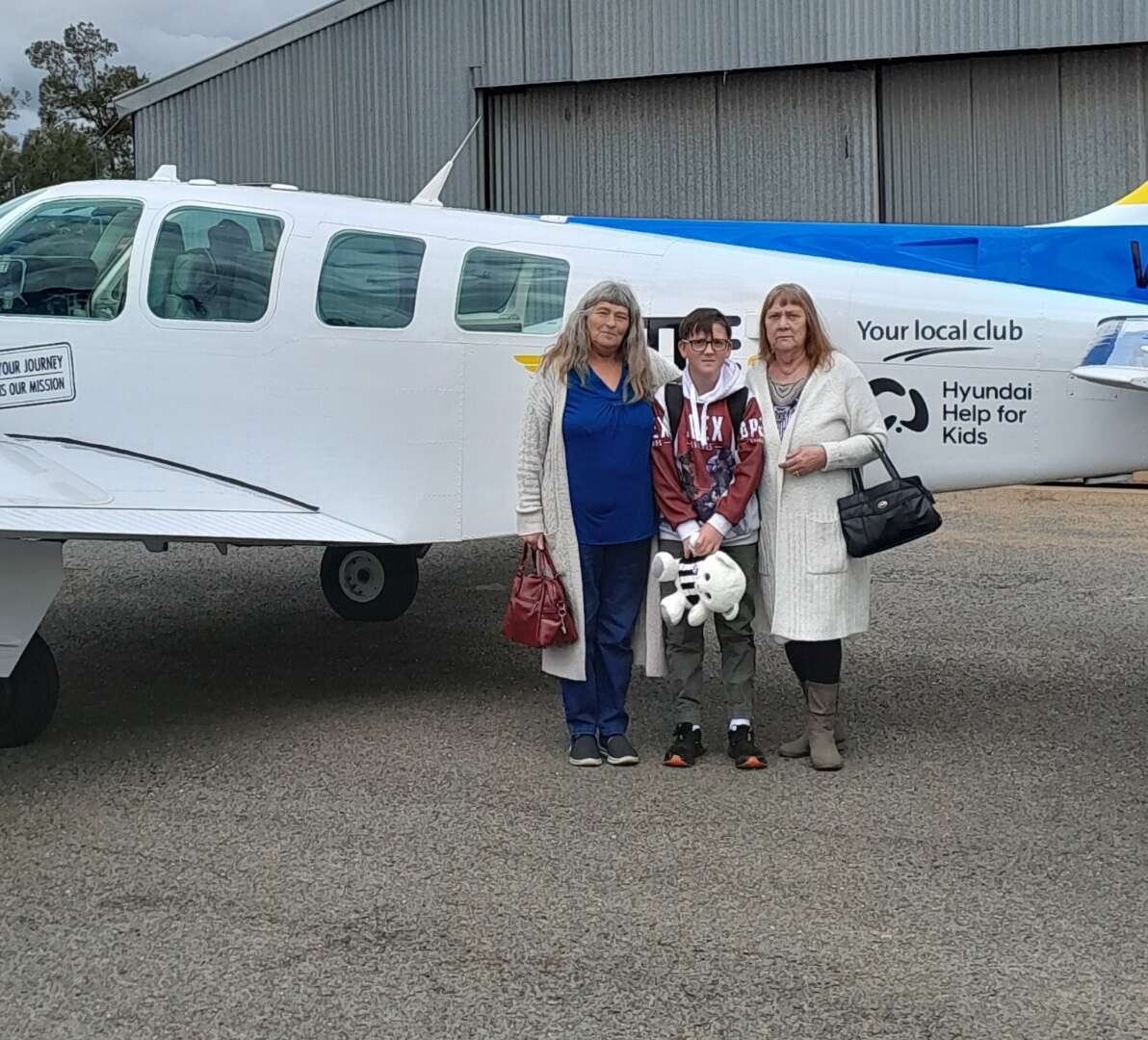 Dusten given flight by Little Wings | Dairy News Australia