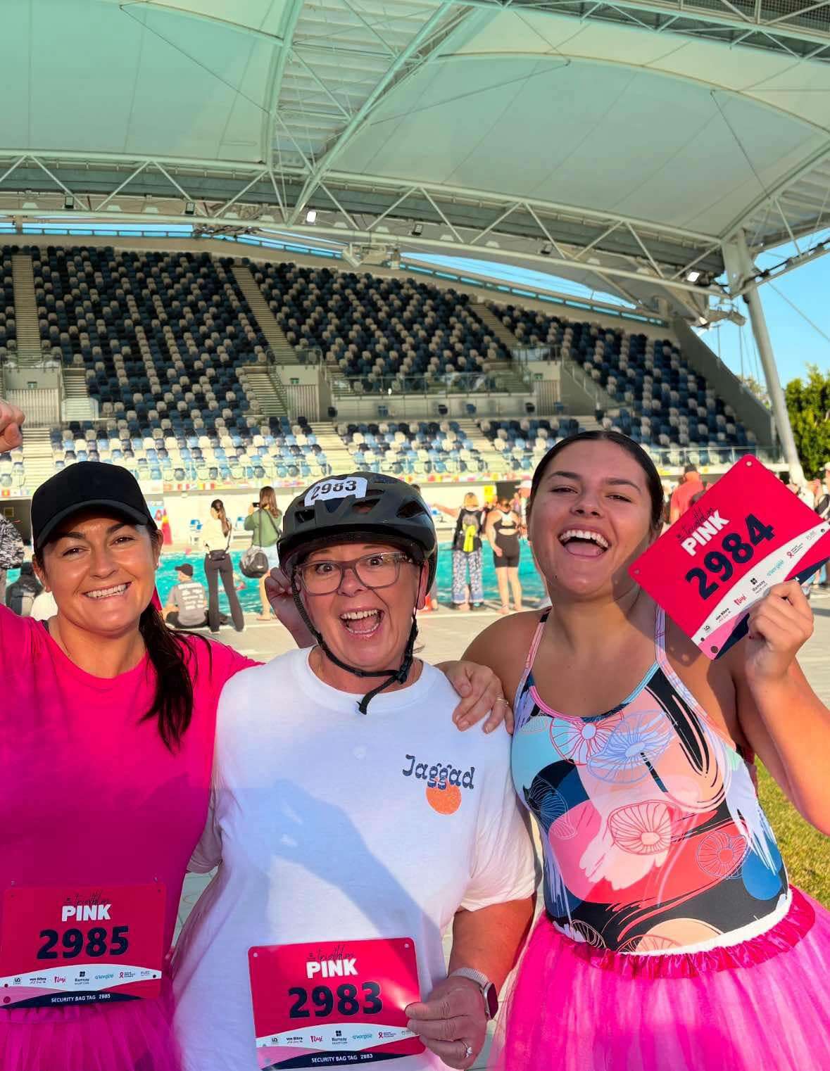 Toc team conquer Pink challenge | Riverine Herald