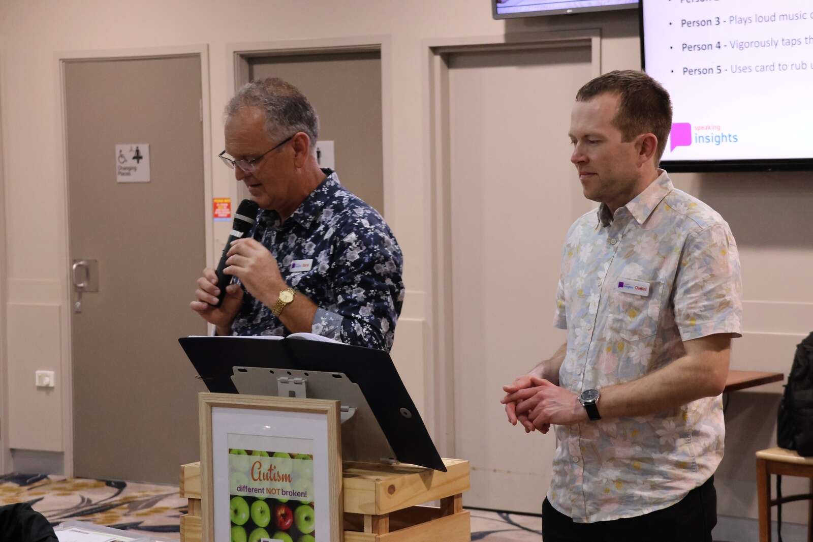 Father-son duo share autism advocacy journey | Seymour Telegraph