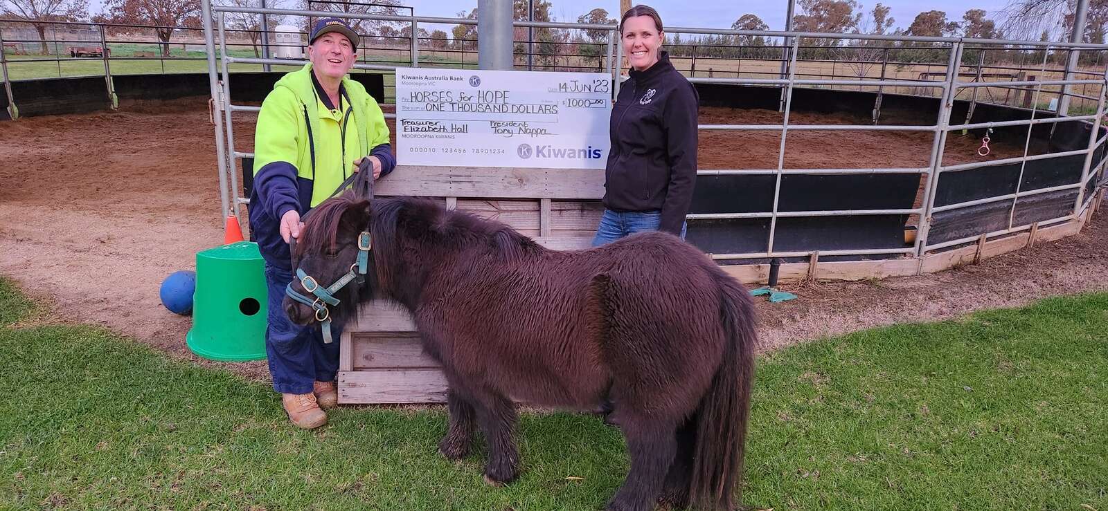 Horses for Hope receives grand donation | Shepparton News