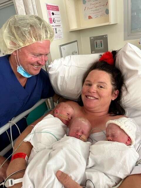 A centenarian and triplets ... Mathoura celebrates | Seymour Telegraph