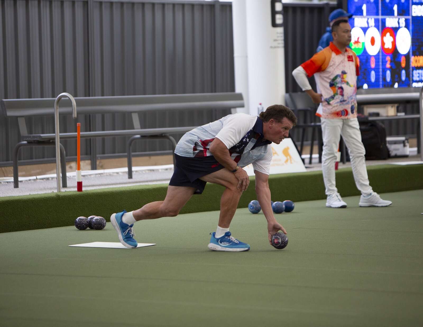 American bowler finds warm welcome at Barham’s bowls tournament ...