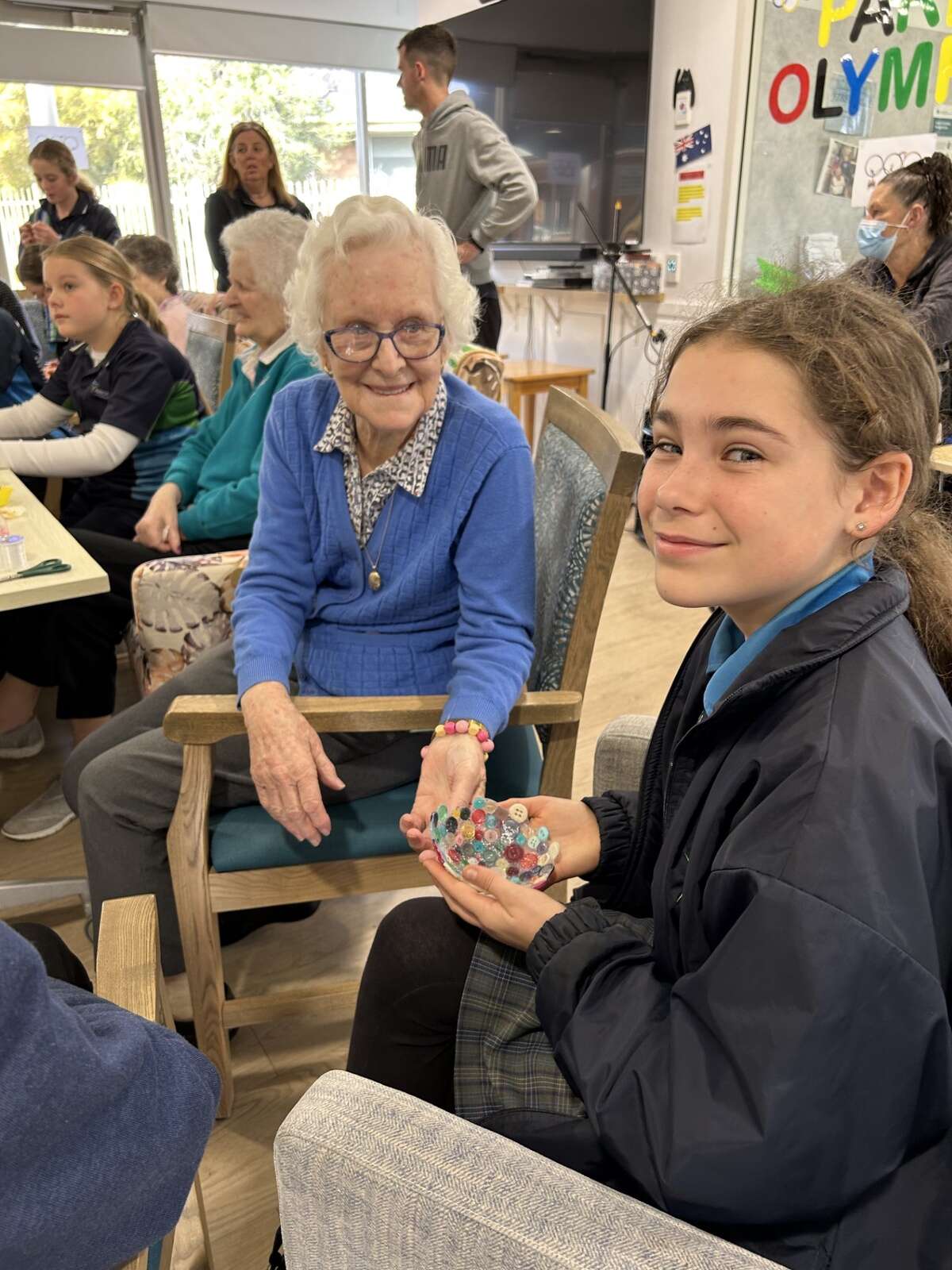 Students and elderly residents strike up an unlikely friendship ...