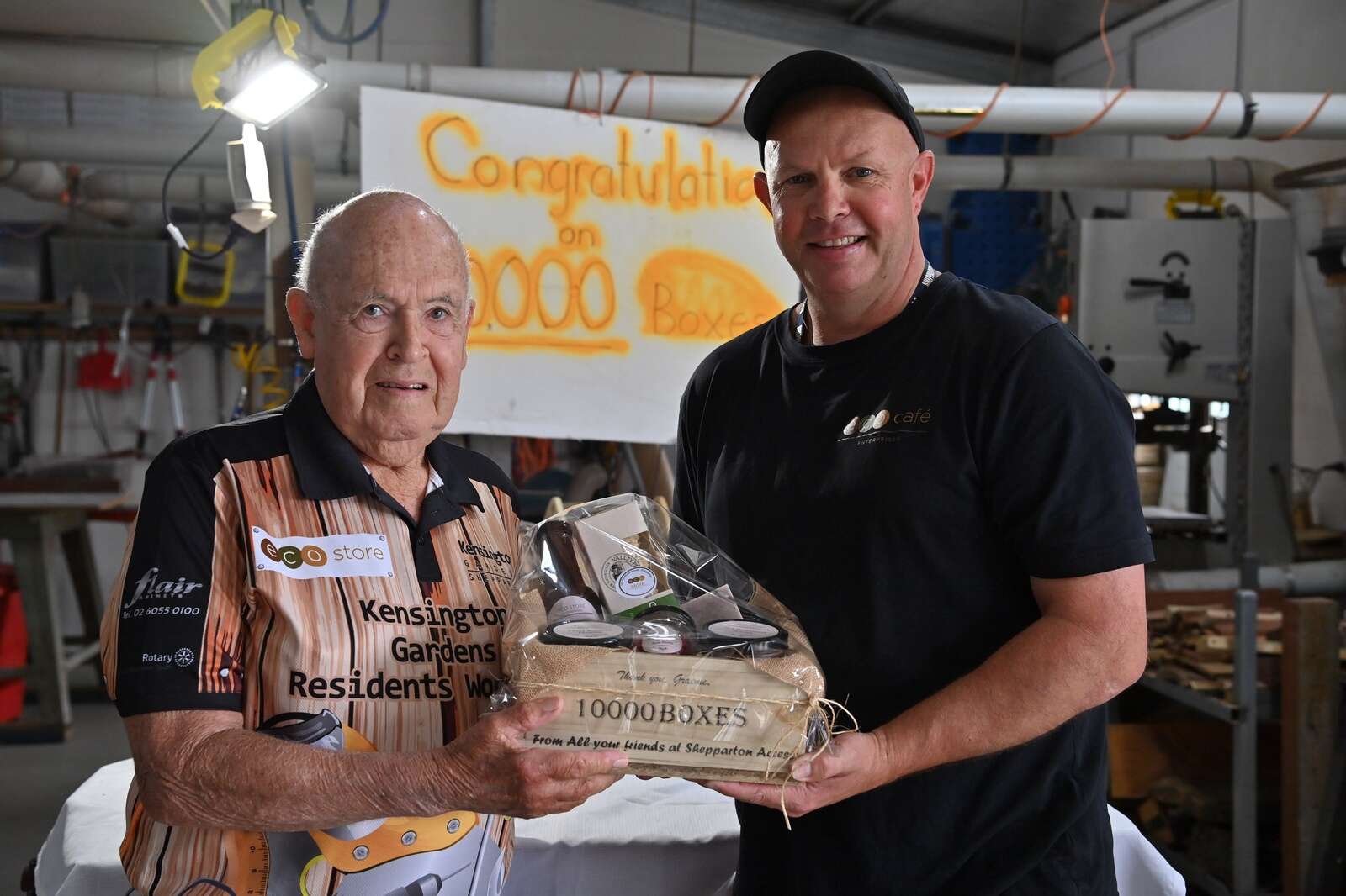 Community spirit shines as 10,000 hampers mark milestone achievement ...