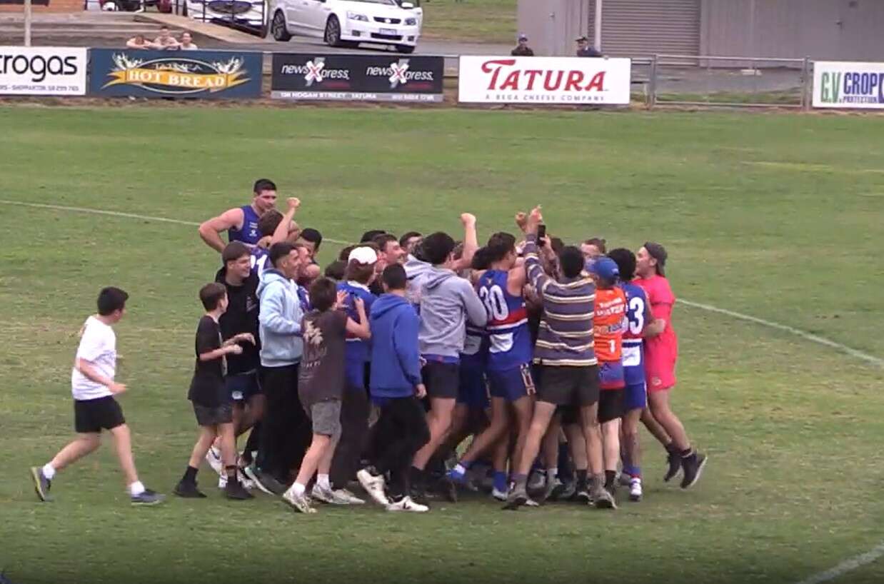 WATCH | Tatura’s Chaz Sargeant boots game winning goal after the siren ...