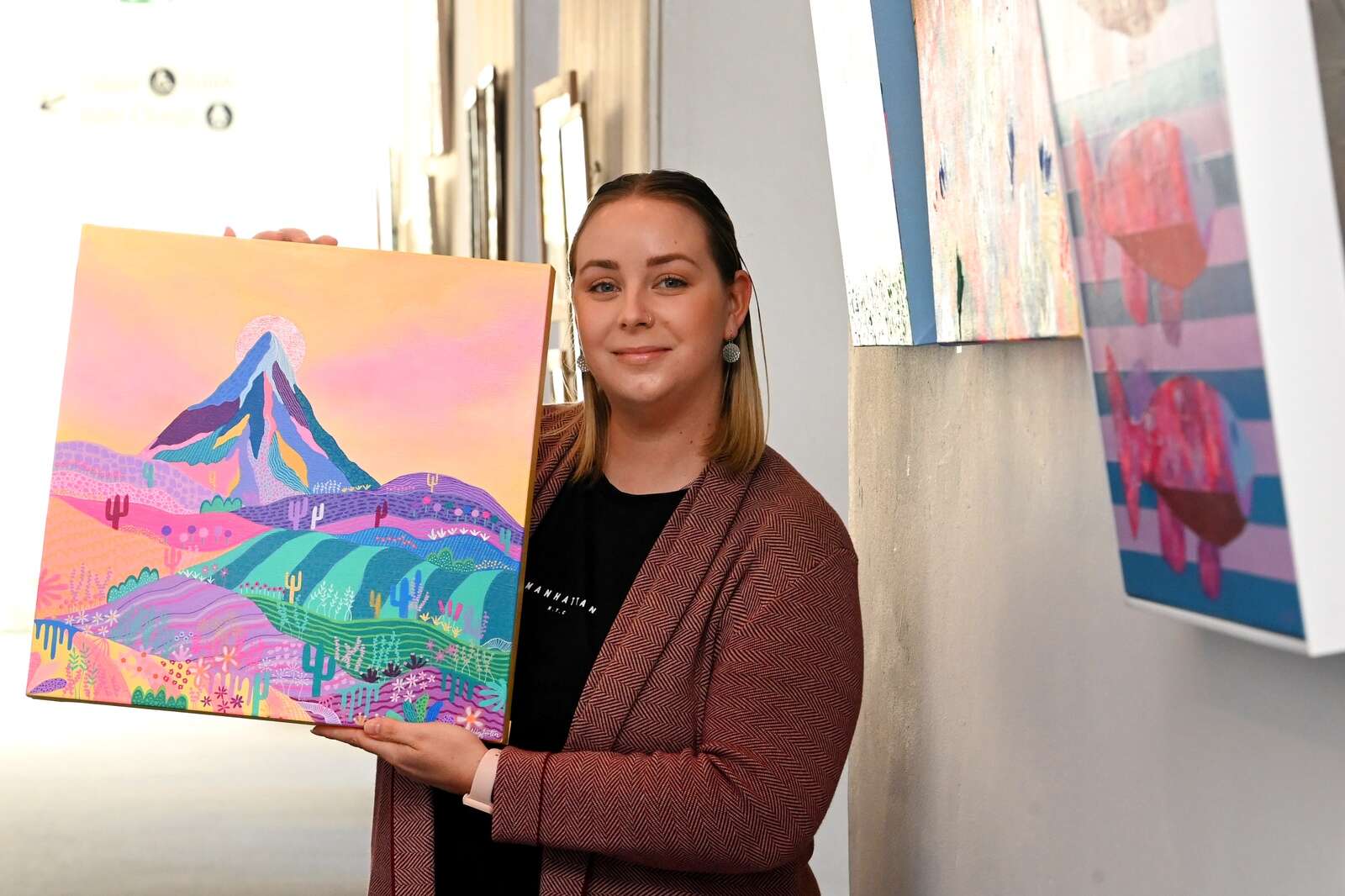 Abby Fortin recounts her journey from a quiet studio to Art Speaks ...