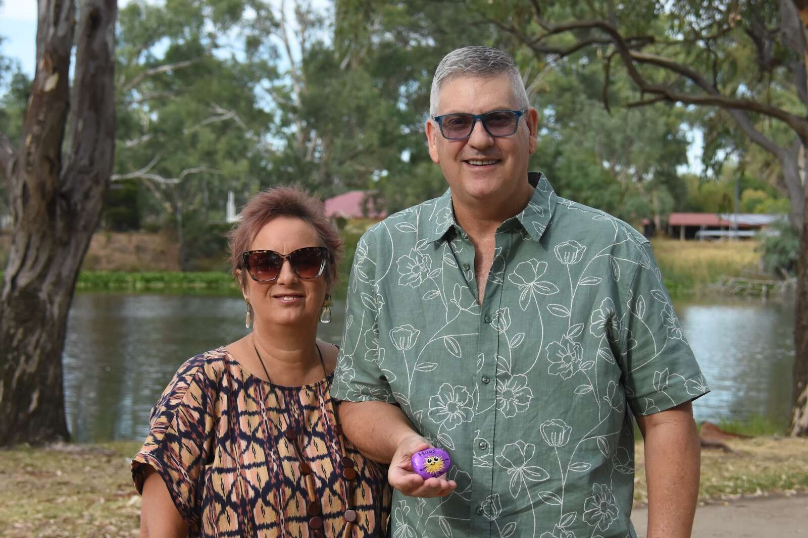 Discover the secret behind Benalla's mysterious painted rocks ...